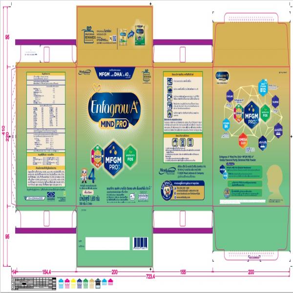 Enfagrow A+Mind Pro DHA+MFGM Pro 4 Milk flavored Partly skimmed milk ...